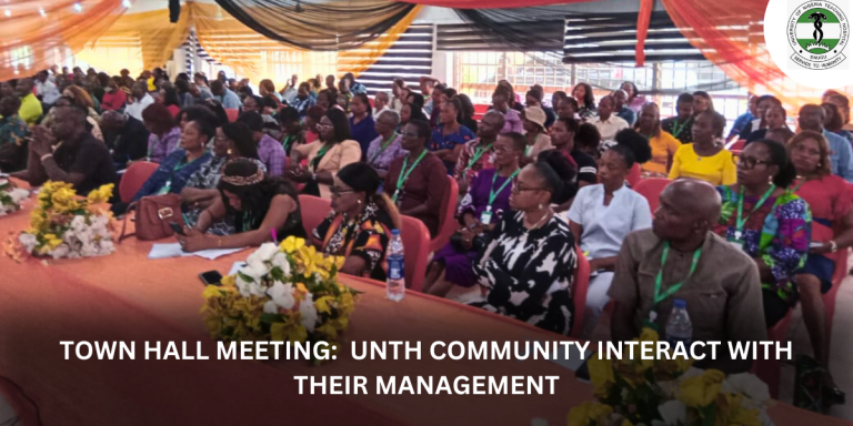 TOWN HALL MEETING: UNTH COMMUNITY INTERACT WITH THEIR MANAGEMENT - UNTH